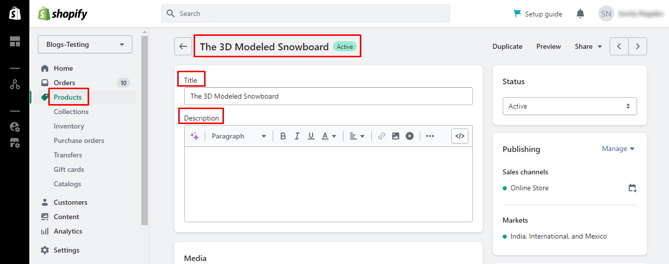 How to Change Title and Meta Description in Shopify - MageComp