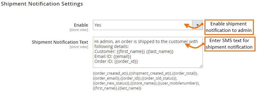 Magento 2 Sms Notification Magento Order Notify Extension Magecomp 3259