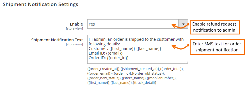 Magento 2 Sms Notification Magento Order Notify Extension Magecomp 8757