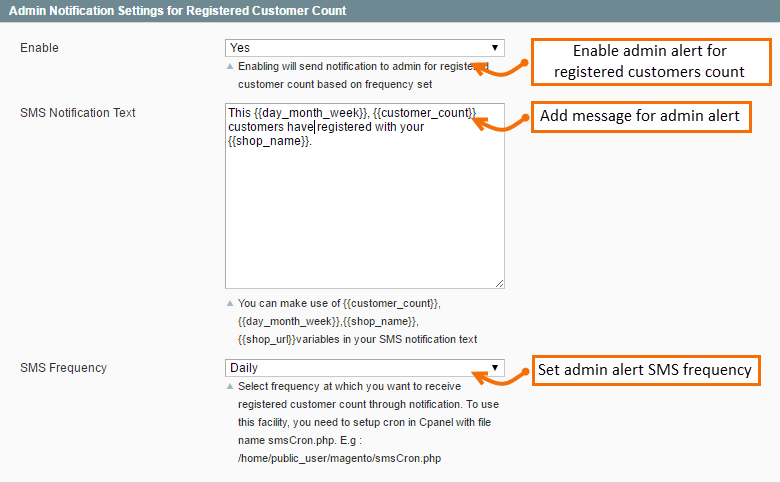 Magento Sms Notification Magento Order Notify Extension Magecomp 6645