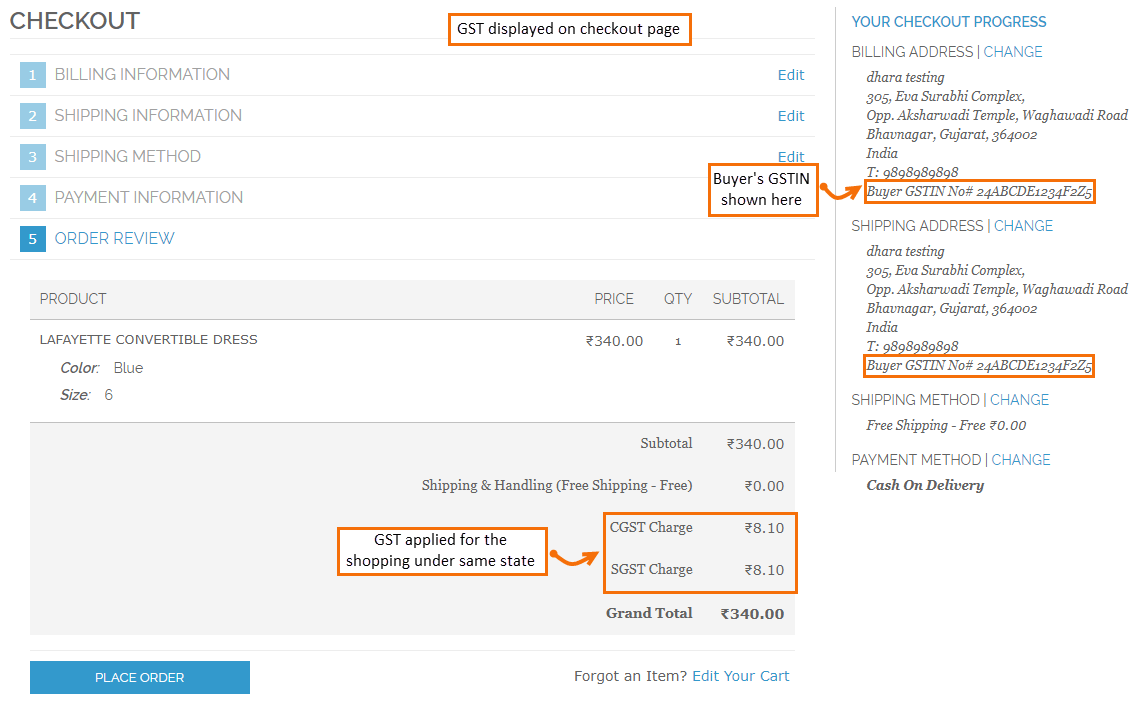 Magento GST, Indian GST Magento Integration Extension | MageComp