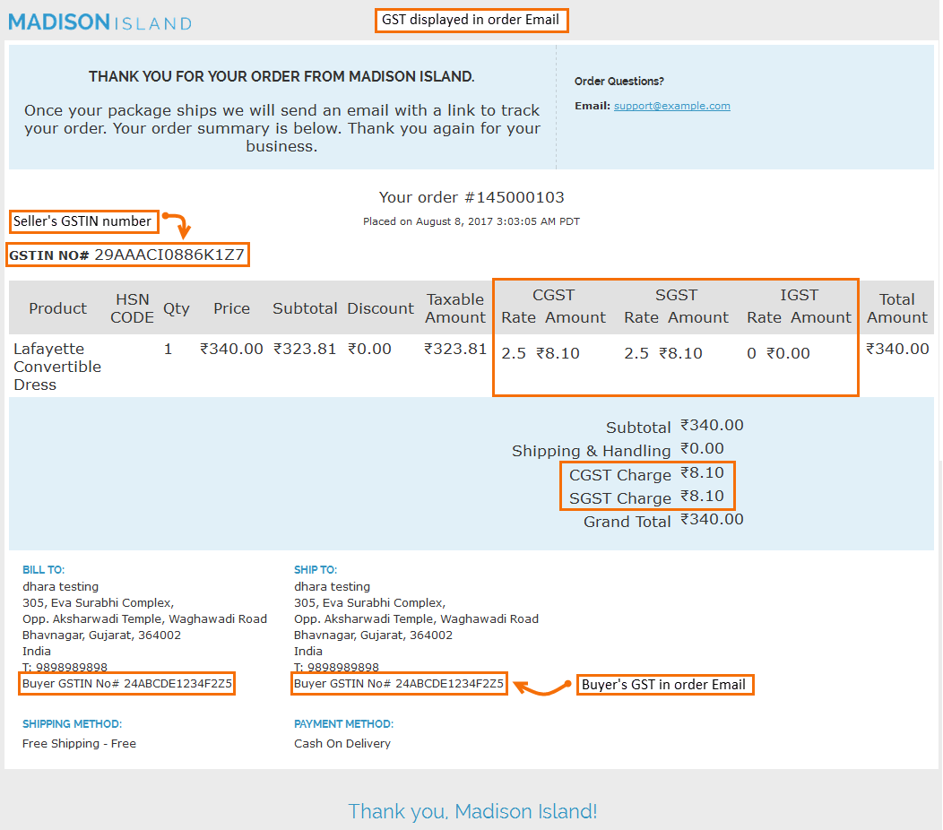 Magento GST, Indian GST Magento Integration Extension | MageComp