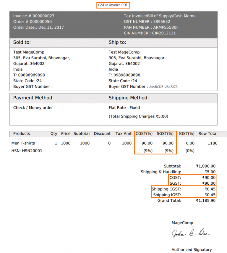 Indian GST in Magento Email & PDF's - Support Portal for Magento ...