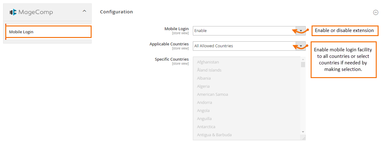 Configuration - Support Portal for Magento Extensions & Services