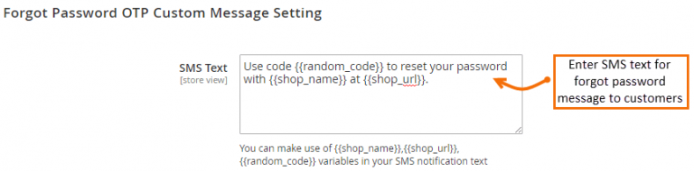 Forgot Password OTP Message - Support Portal for Magento Extensions ...