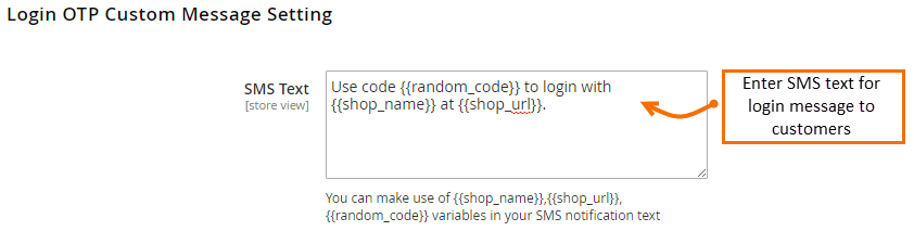 Login OTP Message - Support Portal for Magento Extensions & Services