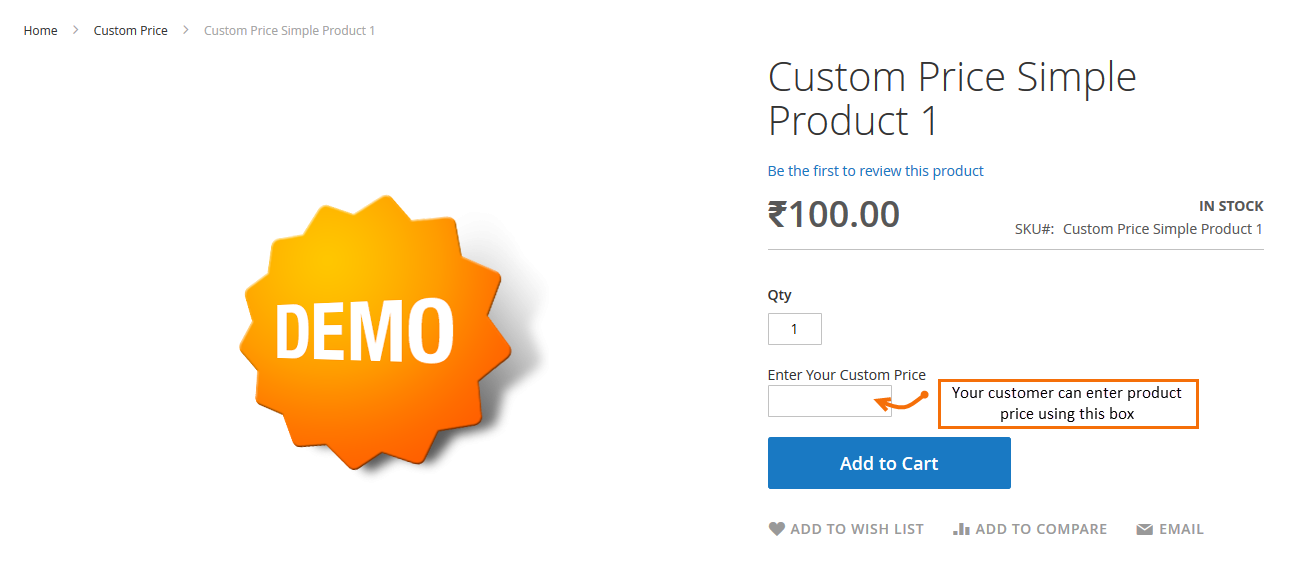 Custom Price Box In Store Frontend Support Portal For Magento 