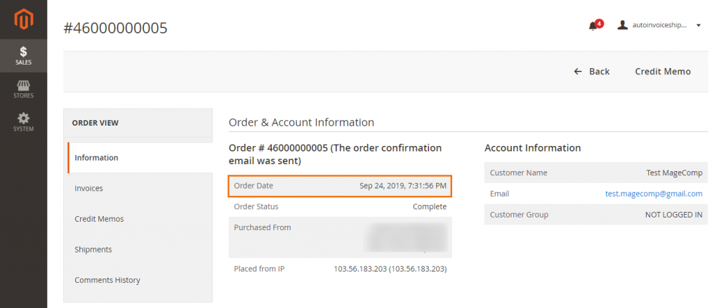 Backend sales order auto shipment - Support Portal for Magento Extensions & Services