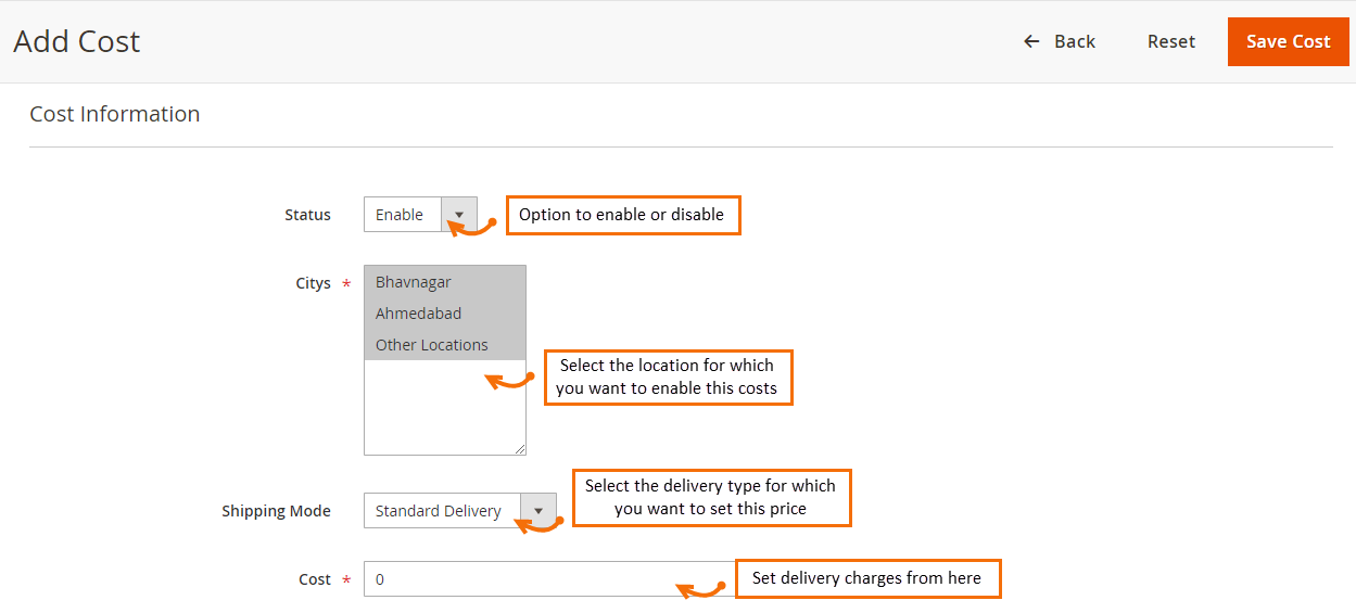 Manage Delivery Locations - Support Portal for Magento Extensions & Services