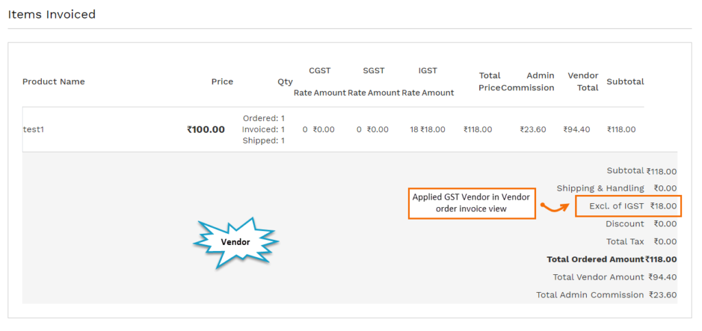 Configuration for Vendor - Support Portal for Magento Extensions & Services