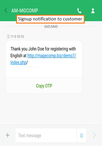 Notification to customer - Support Portal for Magento Extensions & Services