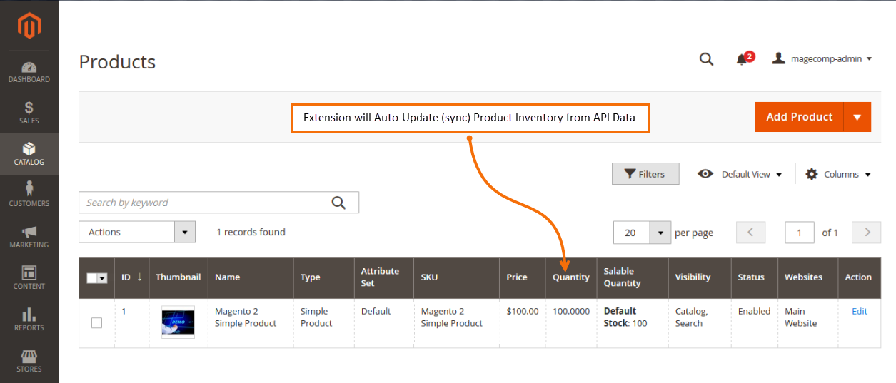 Product Quantity Auto Update From Smart Api Support Portal For Magento Extensions And Services
