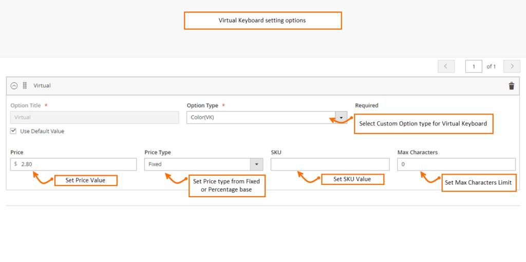 Virtual Keyboard Options Setting - Support Portal for Magento Extensions & Services