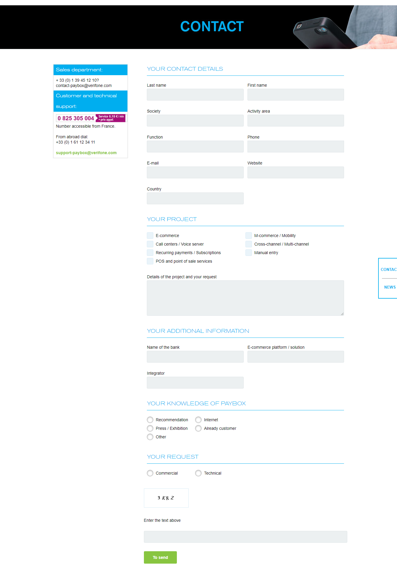 Register Paybox Payment Gateway - Support Portal for Magento Extensions & Services