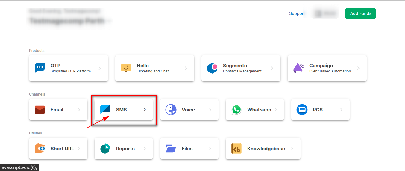 Get MSG91 Credential
