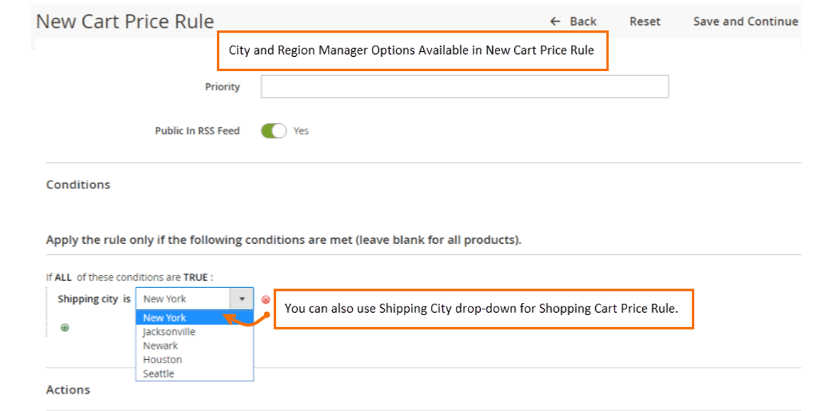 City And Region Tab In Back End Magento 2 City And Region Manager